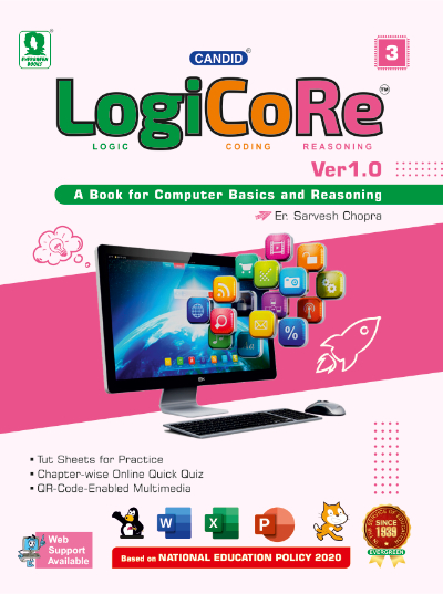 CANDID LOGICORE VER 1.0 CLASS-3 – Evergreen Publications India Ltd