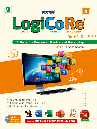 CANDID LOGICORE VER 1.0 CLASS-4 – Evergreen Publications India Ltd